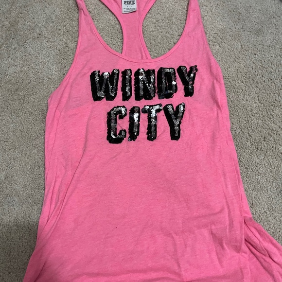 PINK Victoria's Secret | Tops | Pink Razorback Tank | Poshmark